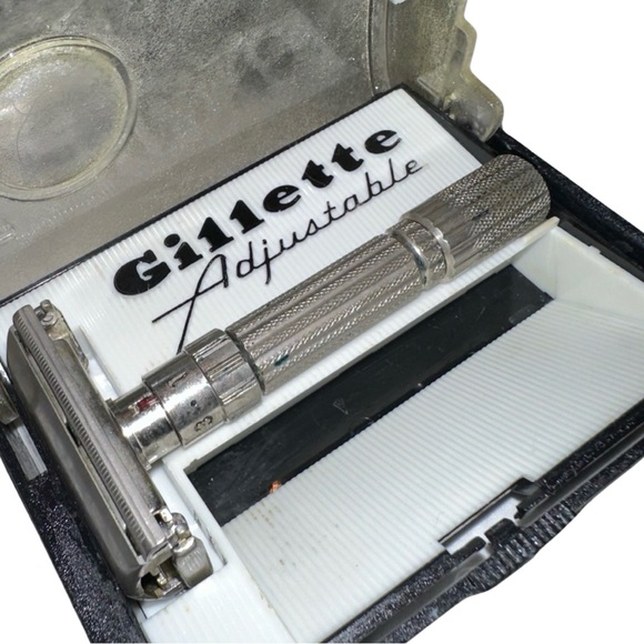 Gillette Fatboy | Grooming | Vtg Gillette Fatboy Adjustable Razor In ...